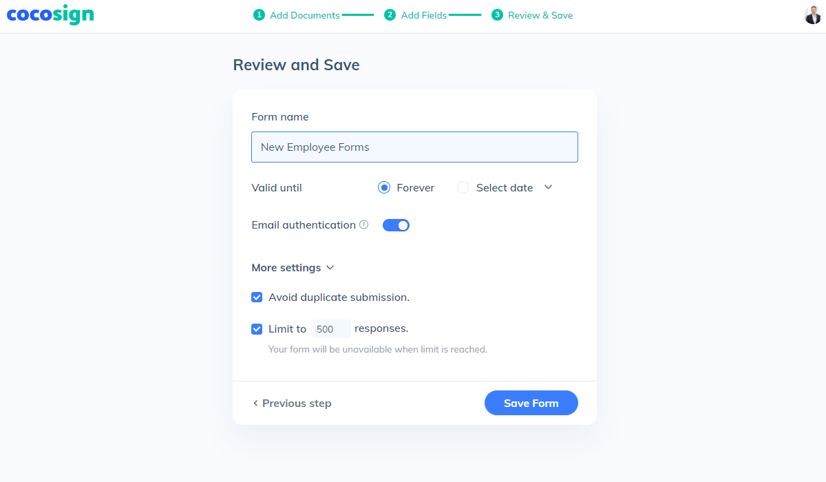 Create Self-Service Forms to Collect Data on Websites