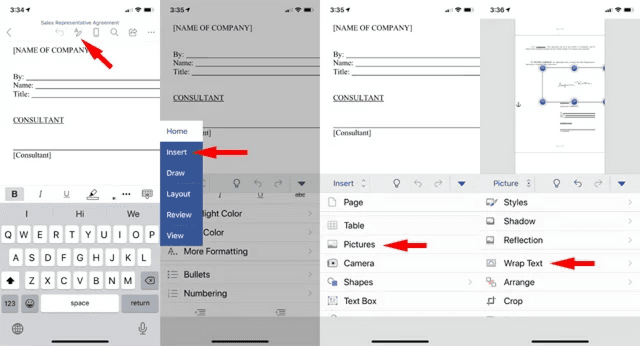 Once satisfied with the signature, save your document directly or ...