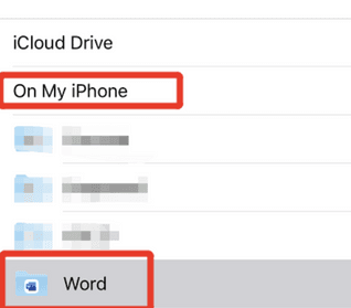Open the Word app and locate the document. Open it to edit and sign.