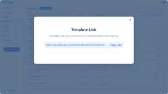 Document Signing Link