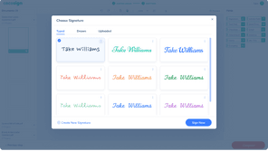 Option 1: Sign Yourself